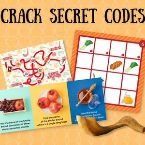 Rosh Hashanah Escape Room, Jewish New Year Escape Room, Instant ...