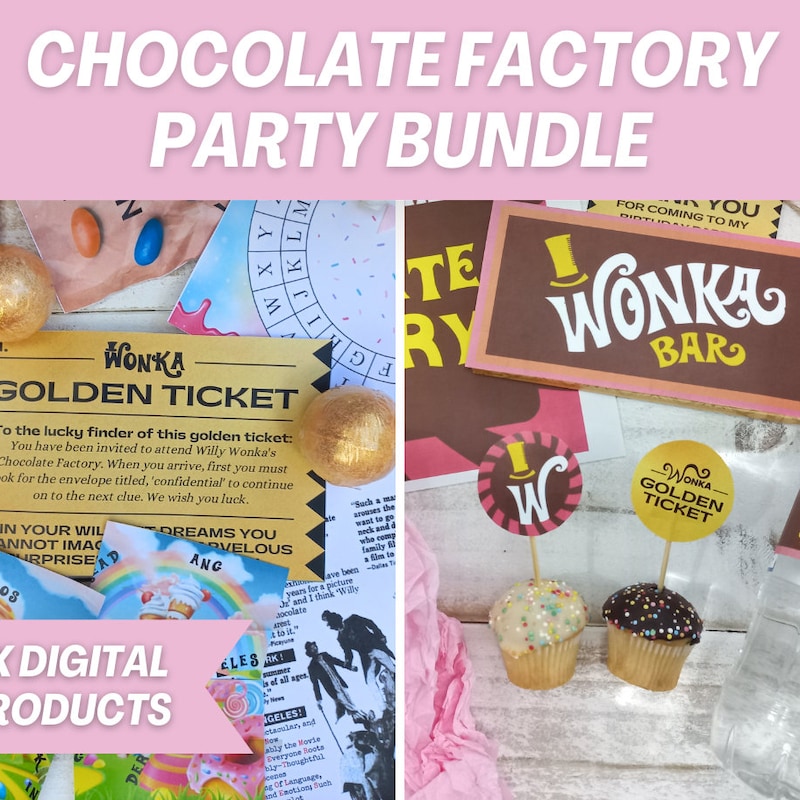 Wonkas golden ticket - Etsy.de