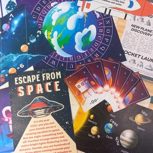 Escape From Space, Alien Invasion Escape Room, Space Escape Room ...
