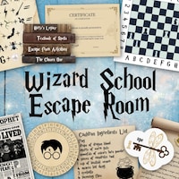 Wizard School Escape Room Game: Magic Puzzle Adventure Escape Game (PDF ...