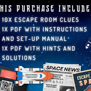 Escape From Space, Alien Invasion Escape Room, Space Escape Room ...
