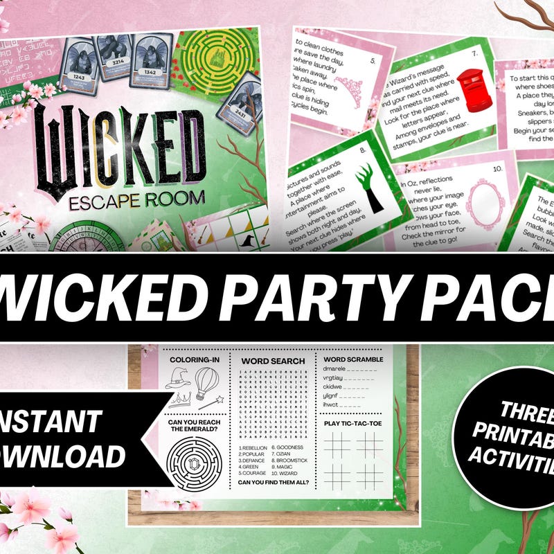 Wicked Party - Etsy