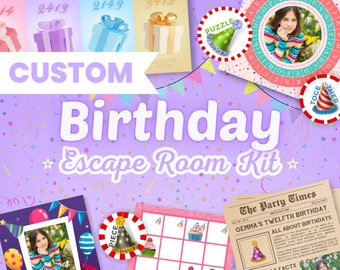 Escape Room for Kids DIY Printable Game Trapped (Instant Download) - Etsy