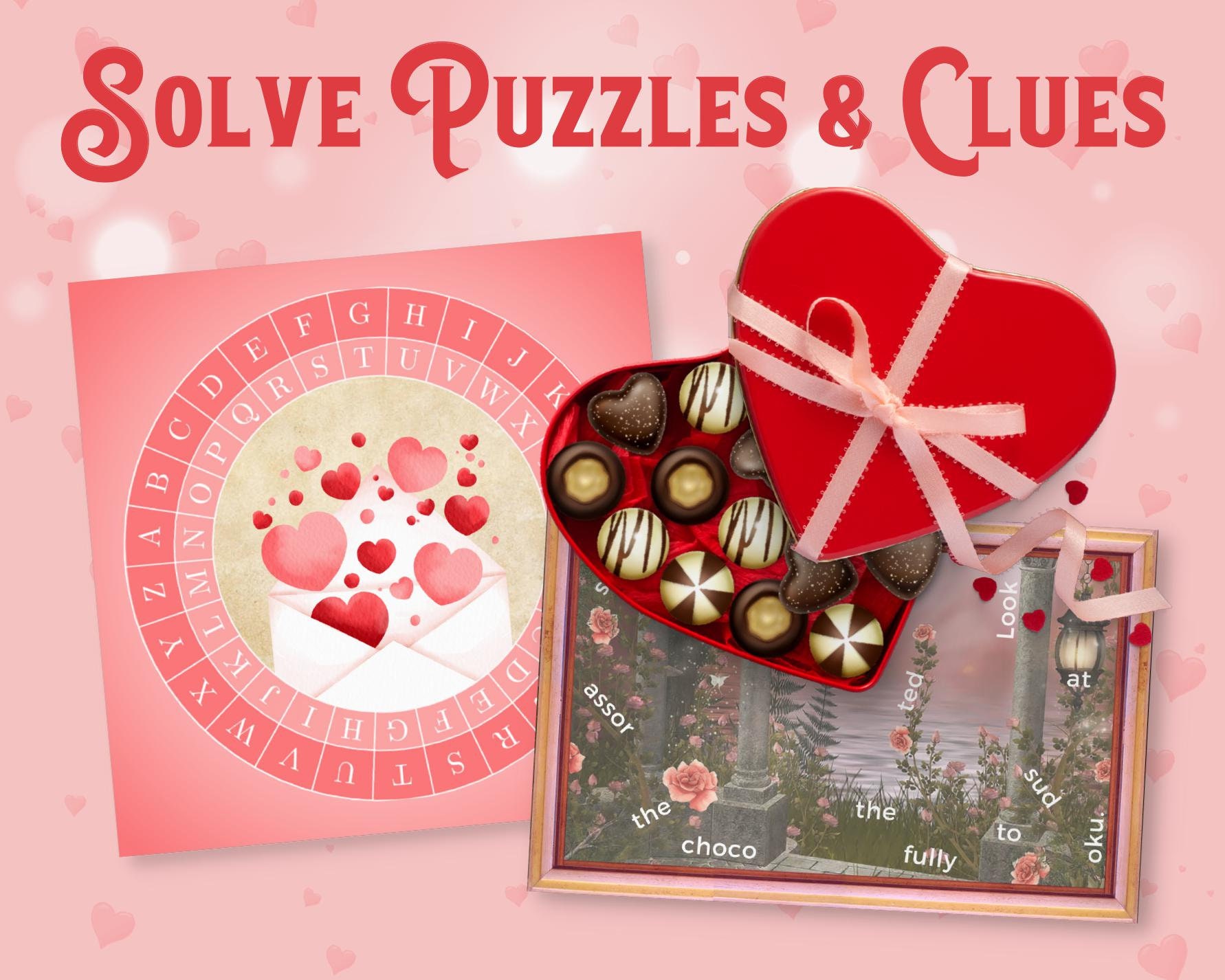 Valentine's Day Escape Room: Quest for Love Game (instant Download PDF ...