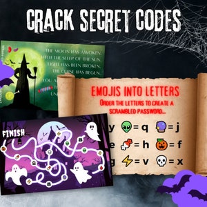 Haunted House Halloween Escape Room Game, Spooky Puzzle (instant ...