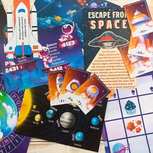 Escape From Space, Alien Invasion Escape Room, Space Escape Room ...