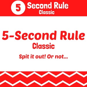 5 Second Rule Printable Game - 30+ Rounds, Family Party, Quiz PDF ...