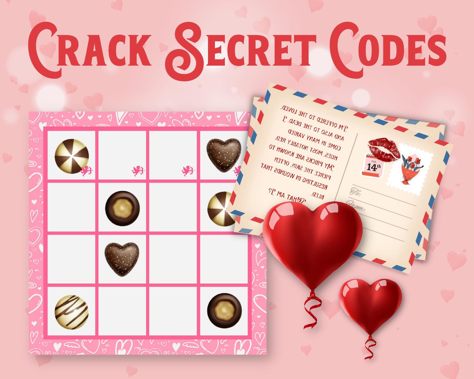 Valentine's Day Escape Room: Quest for Love Game (instant Download PDF ...