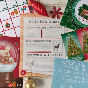 Christmas Escape Room 2023, Find the Missing Reindeer, Escape Printable ...