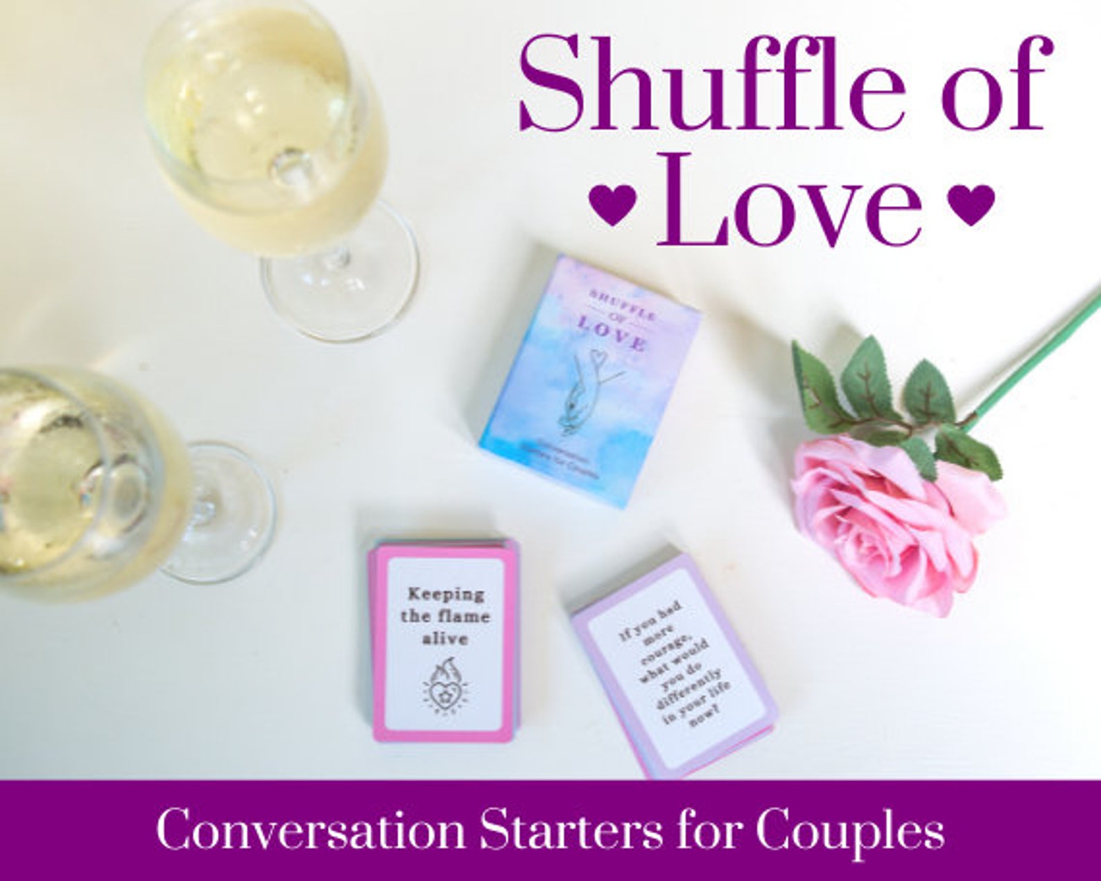 Couple Cards Game Digital Romantic Playing Card Valentines - Etsy Australia