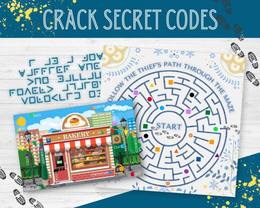 Hanukkah Mystery Escape Game – Printable Jewish Holiday Activity ...