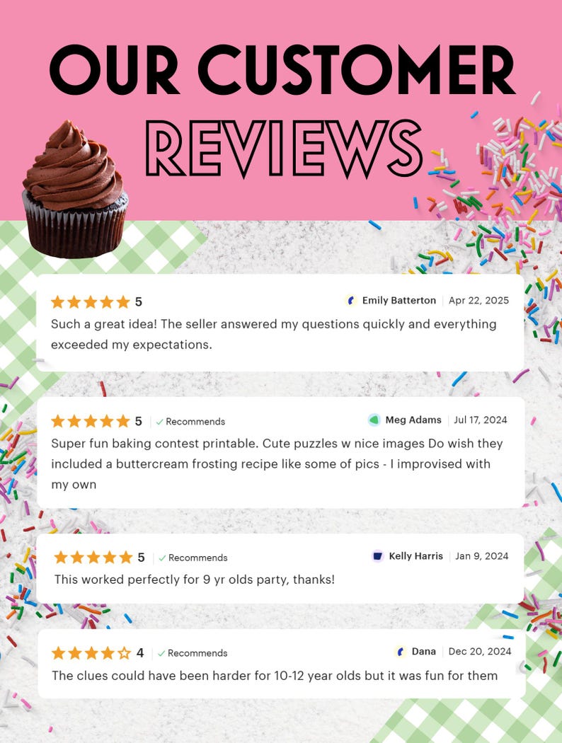 Baking Escape Room: Junior Bake-off Competition, Chocolate Cupcakes ...