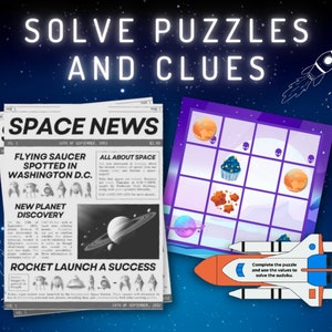 Escape From Space, Alien Invasion Escape Room, Space Escape Room ...