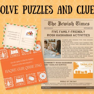 Rosh Hashanah Escape Room: the Lost Shofar - Jewish New Year Printable ...