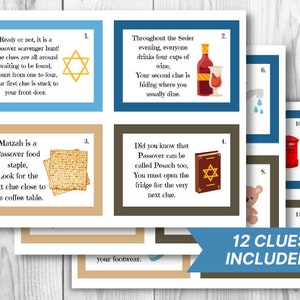 Passover Scavenger Hunt, Passover Game, Festive Game, Scavenger Hunt ...
