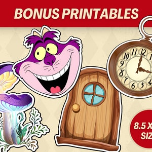 Alice in Wonderland Scavenger Hunt: Birthday Party Game (digital ...