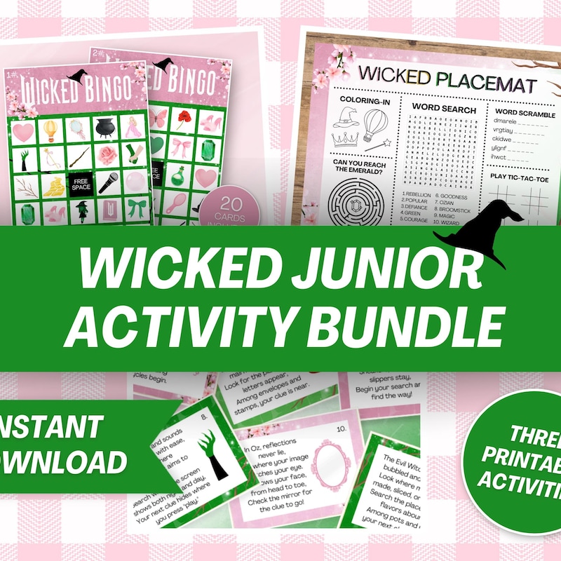 Wicked Themed Bingo - Etsy