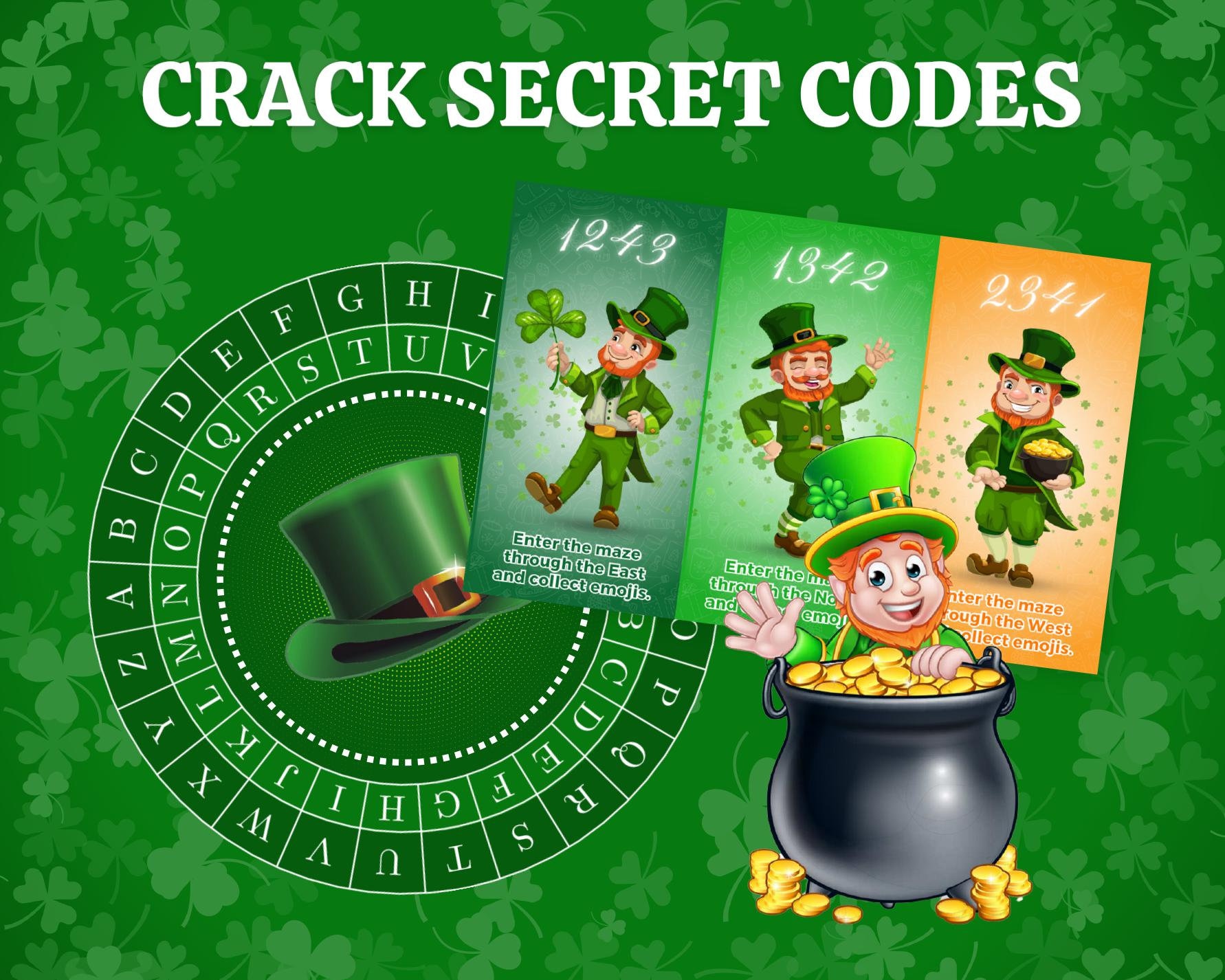 St. Patrick's Day Escape Room: Find the Leprechaun (instant Download ...