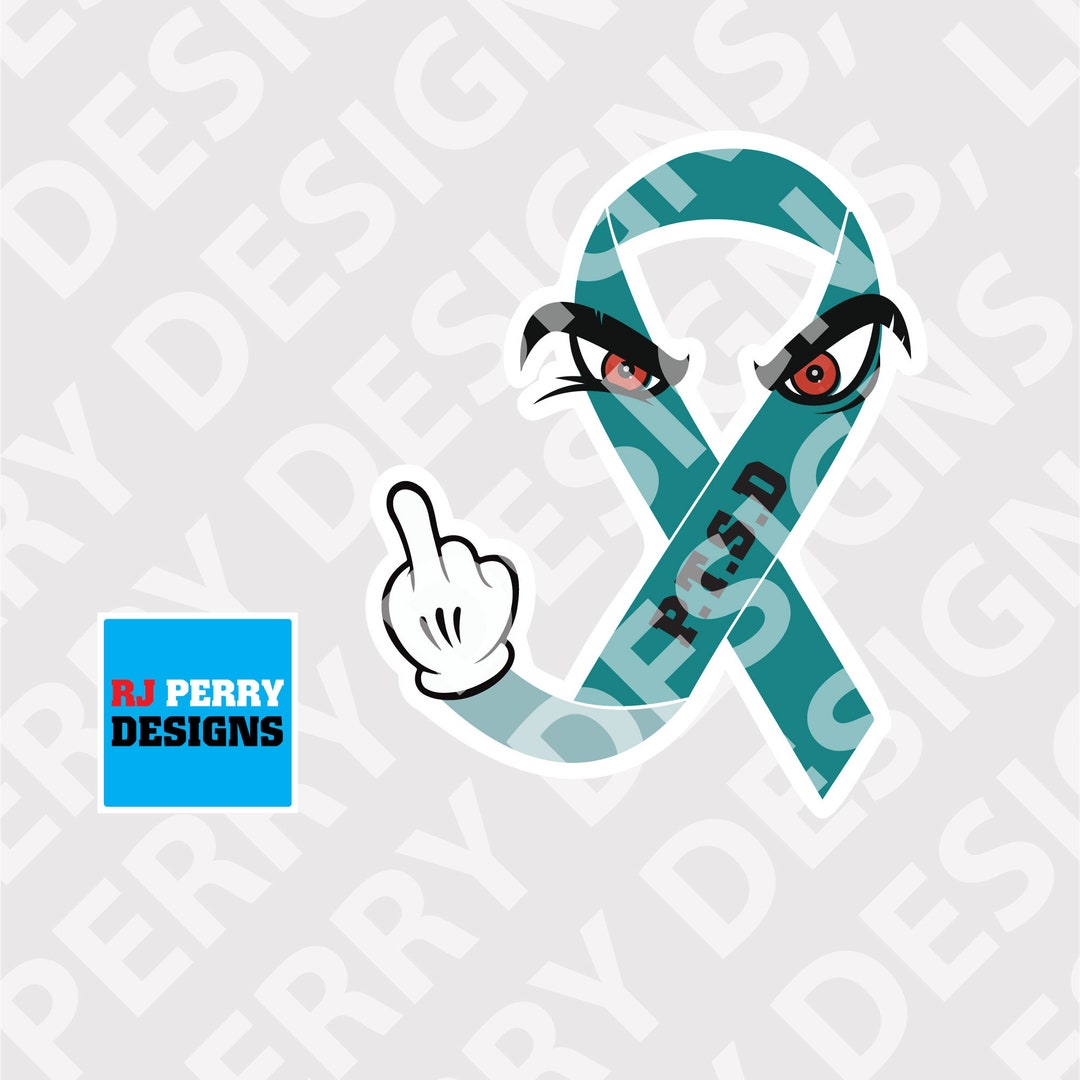 PTSD Awareness Vinyl Sticker: Durable Outdoor Support Decal - Etsy