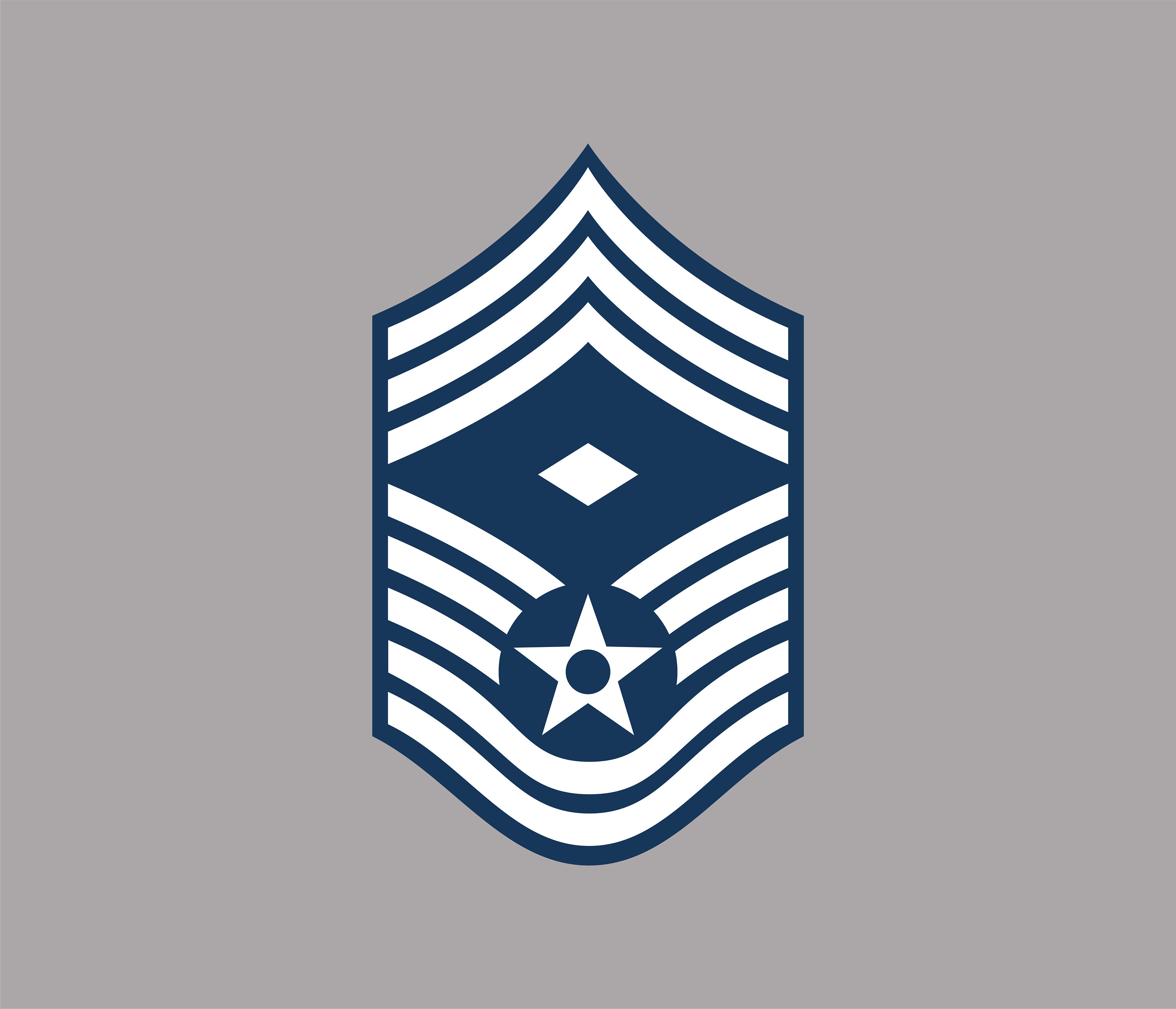 US Air Force First Sergeant E-9 Rank Vinyl Decal Full | Etsy