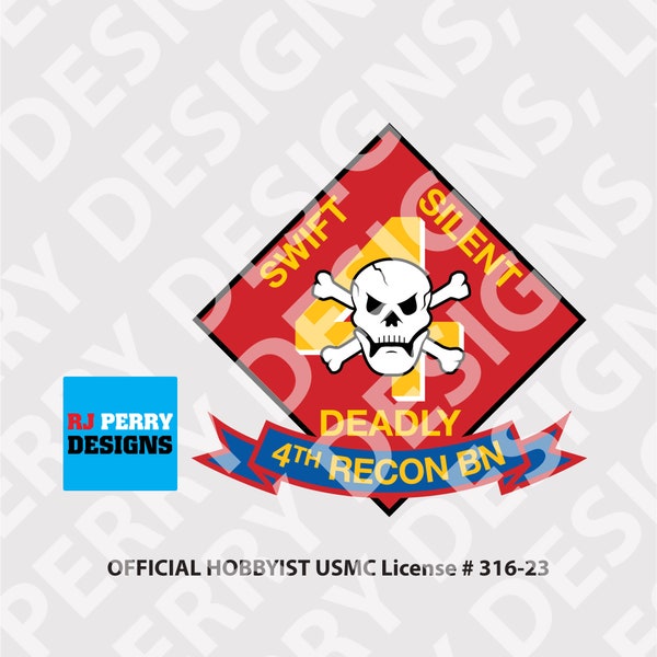 4th Recon Marine - Etsy