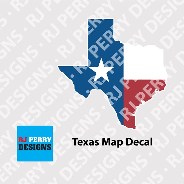 Texas Decal - Etsy