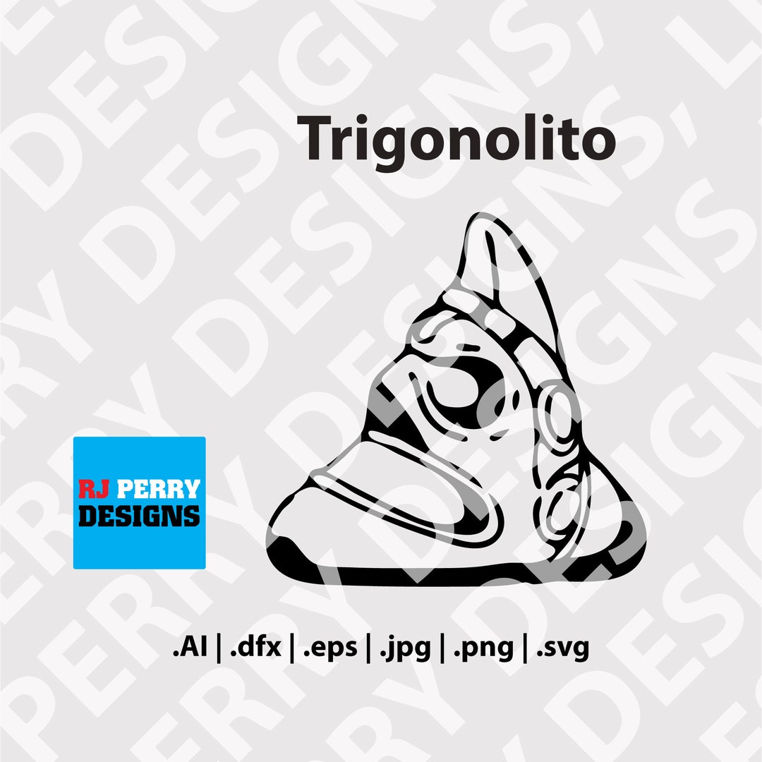 Taino Trigonolito | Puerto Rican Symbol | Boricua | Svg | Eps | Png ...