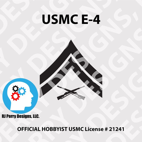 Usmc Enlisted Rank Svg - Etsy