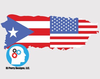 Puerto Rican Sticker - Etsy