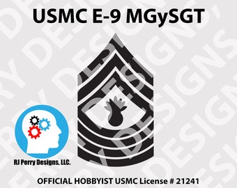 Marine Corps Master Sergeant Svg - Etsy Canada