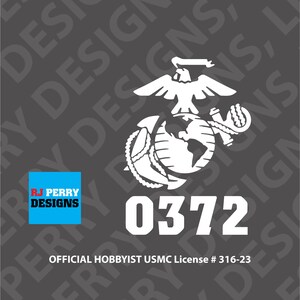 US Marine Corps | 0372 Raider | Vinyl Decal| Multiple Sizes | Multiple ...