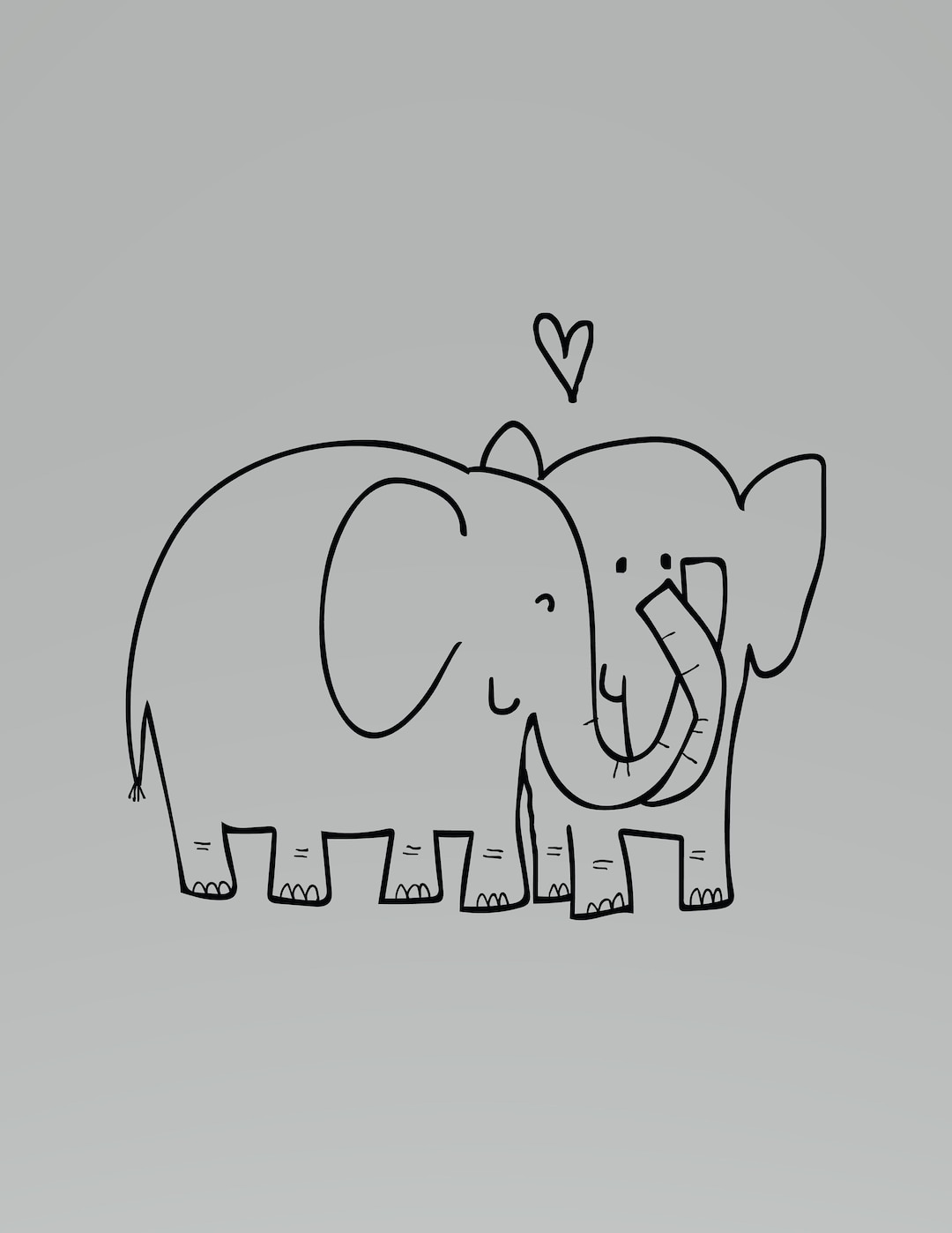 Coloring Book for Kids- Animal Love - Etsy