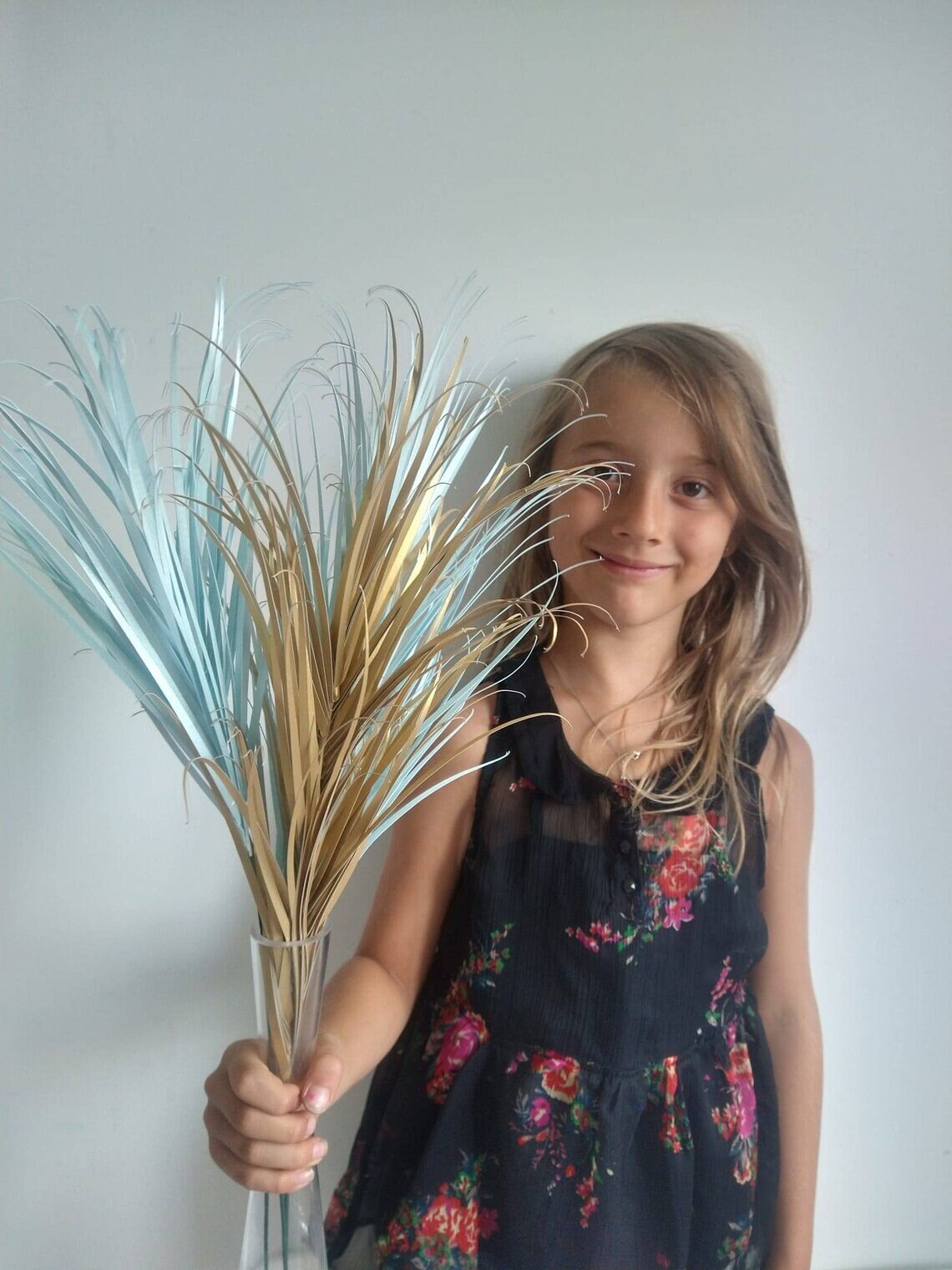 SVG Paper Pampas Grass Template Svg Leaves Template Boho Decor - Etsy