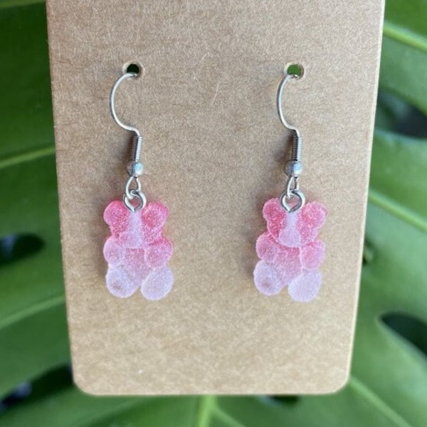 Gummy Bear Earrings - Etsy