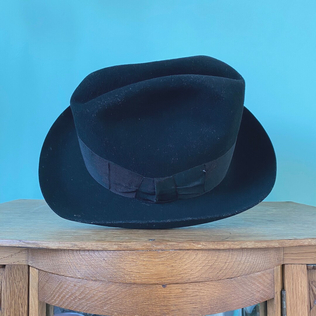 Early 1920's French Fedora Size 55cm - Etsy