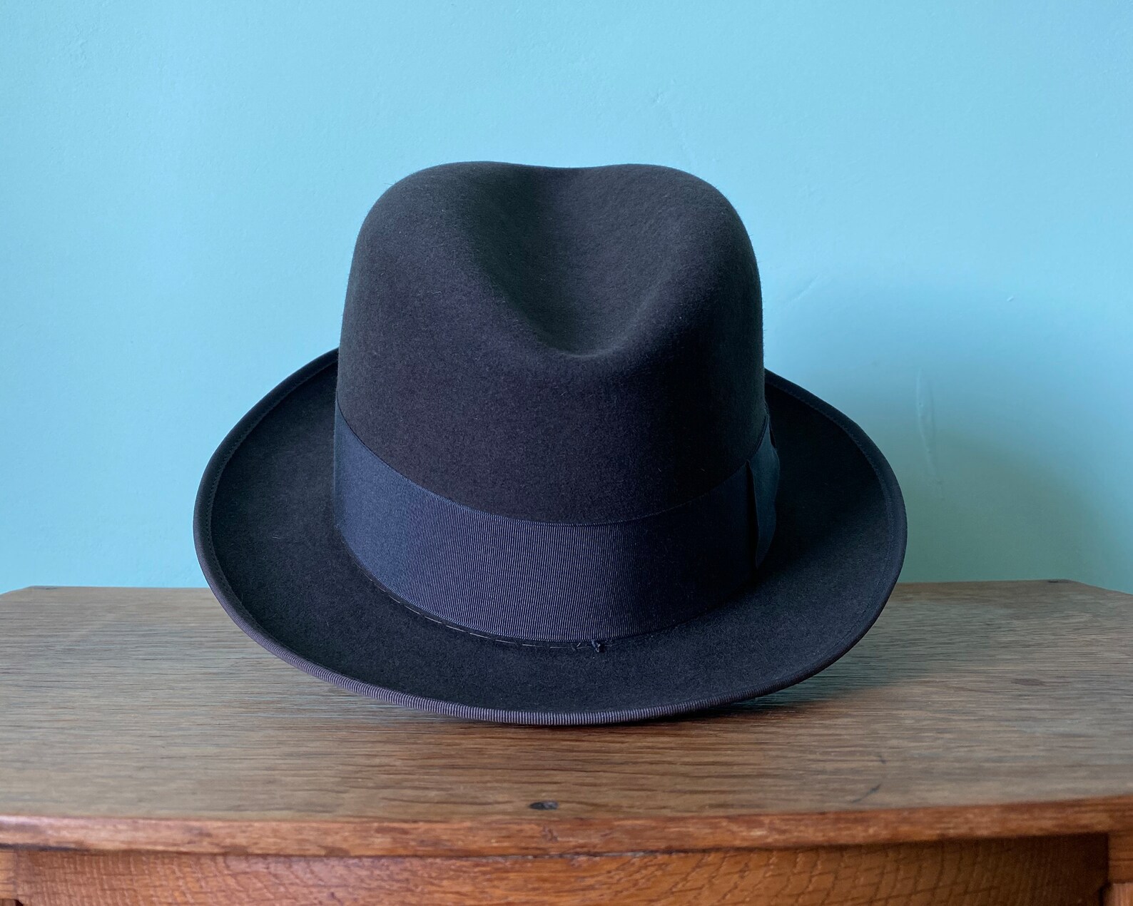 Early 1930's Gray Fedora Size 56cm - Etsy UK