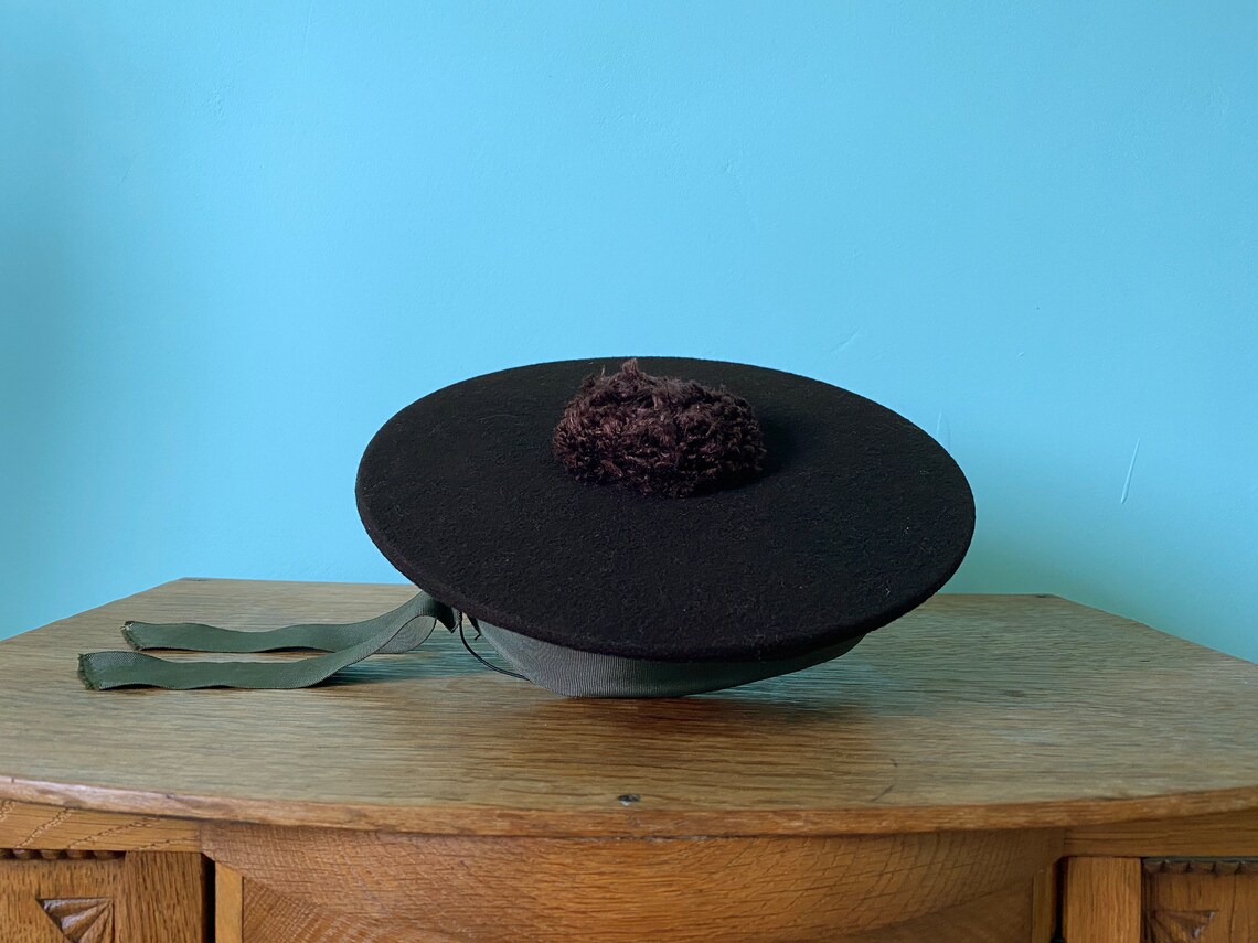 Vintage Traditional Scottish Highlander Bonnet Size 53cm - Etsy