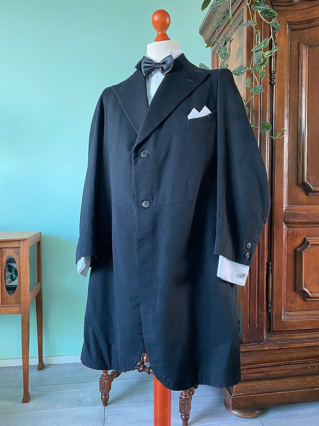 Edwardian Morning Coat Approx. Size 50 EU/ 40 US - Etsy