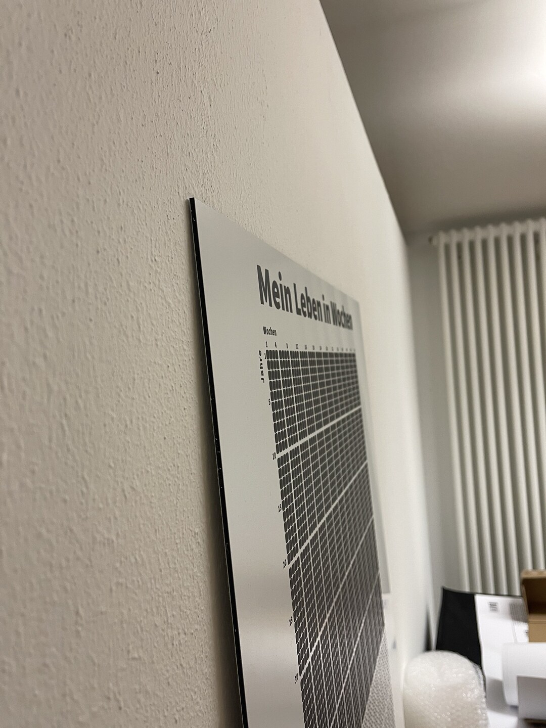 Motivation Poster - Lifetime Visualized - My Life in Weeks ...