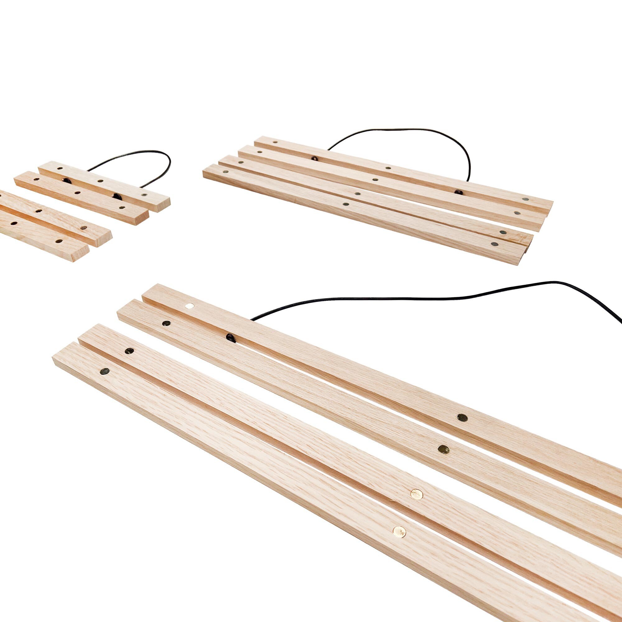 Magnetic Poster Rail With Leather Strap Poster Rail in - Etsy UK