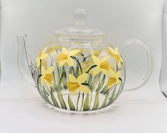 Flower Teapot | Etsy UK
