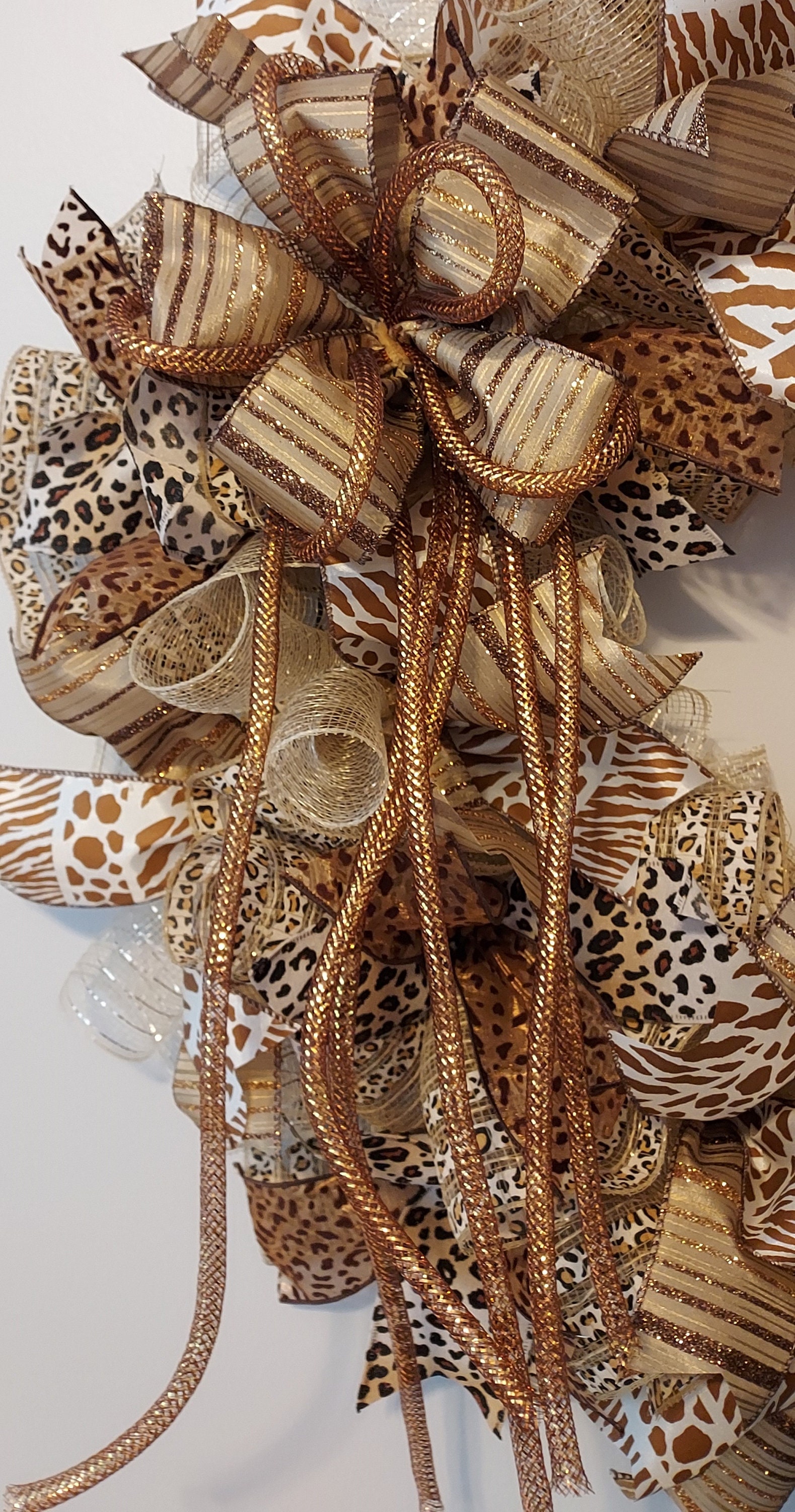 Animal Print Wreath, Leopard Wreath, Cheetah Wreath, Zebra Wreath ...