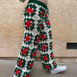 Granny Square Pants Pattern, Crochet Pants Pattern, Unisex Crochet ...