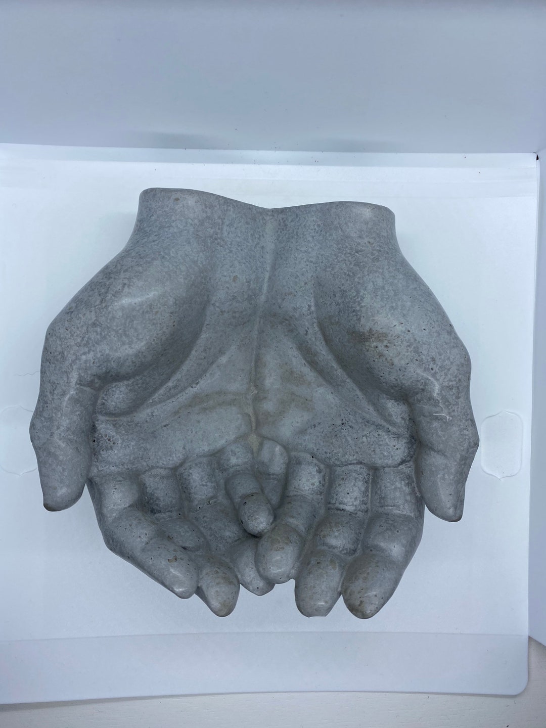 Cement Hands Tray - Etsy