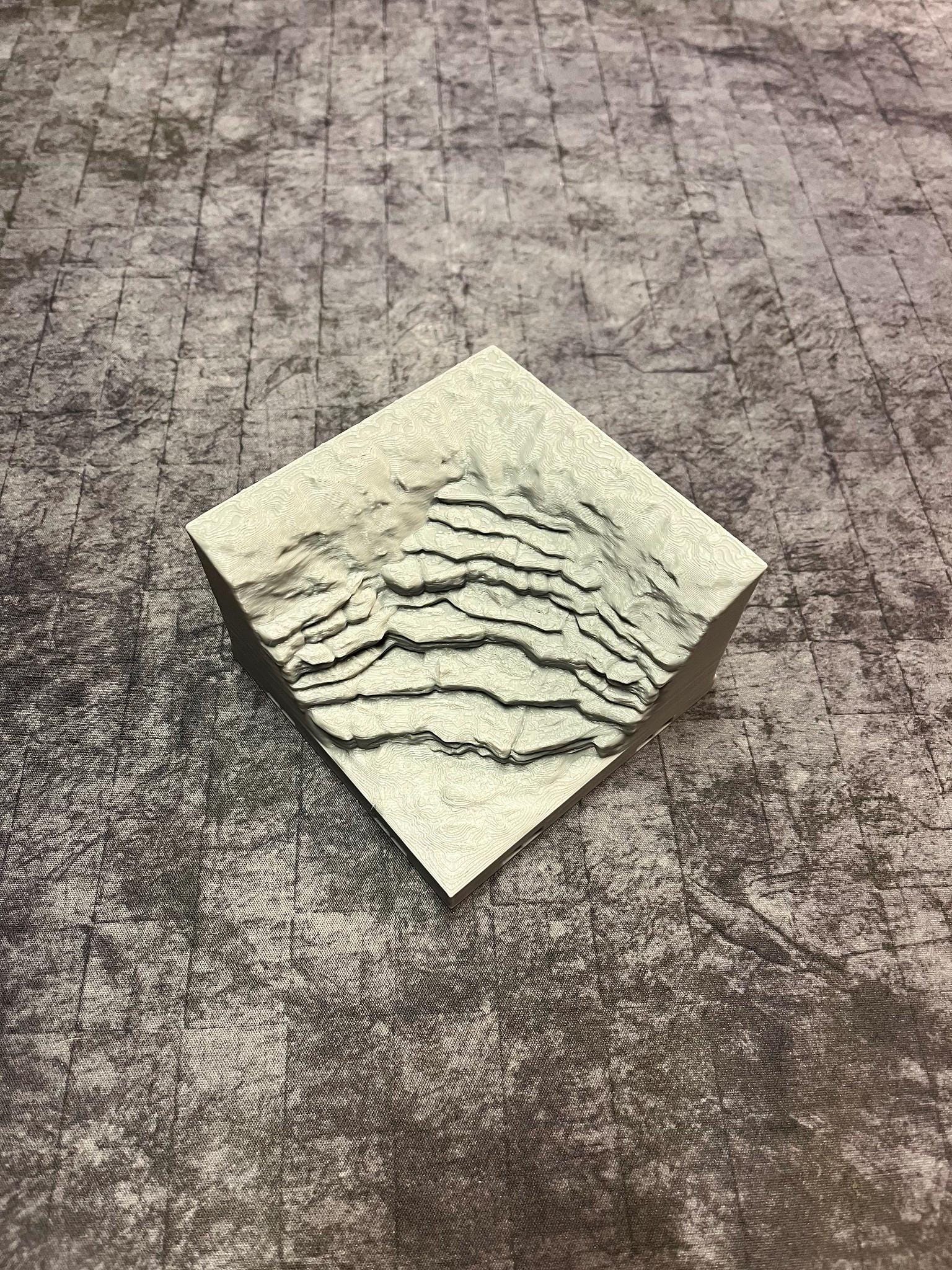 Modular Cliff Walls - Inner Corner (L Shape) - 28mm Shadowgrove - Etsy