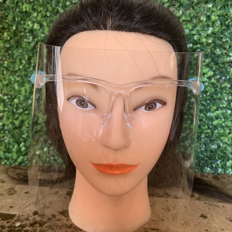 Glasses Face Shield - Etsy