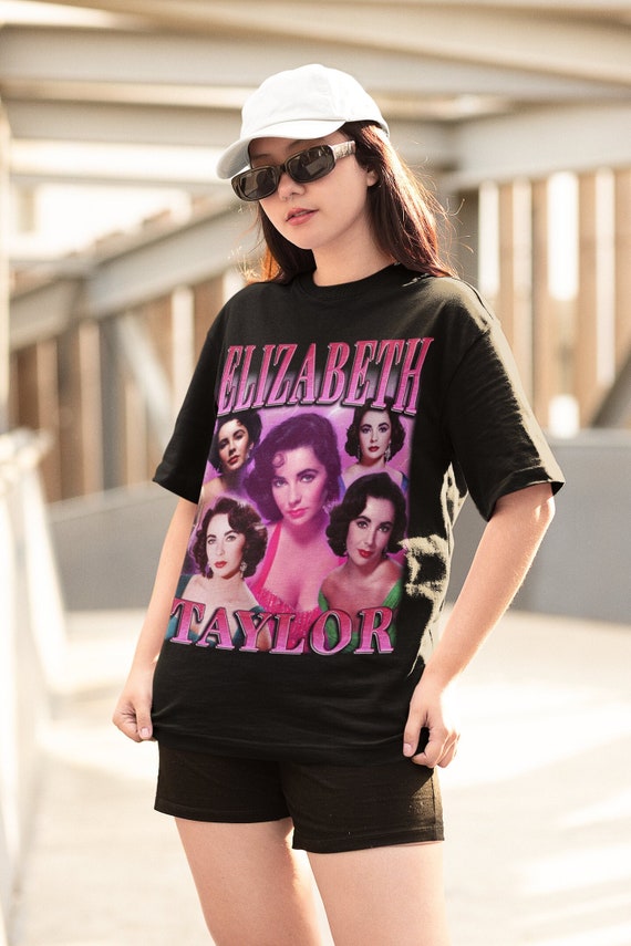 Elizabeth Taylor Shirt Elizabeth Taylorvintage 90s Tshirt Elizabeth Taylor T shirt Elizabeth Taylor Merch Shirt Elizabeth Taylor Gift Etsy