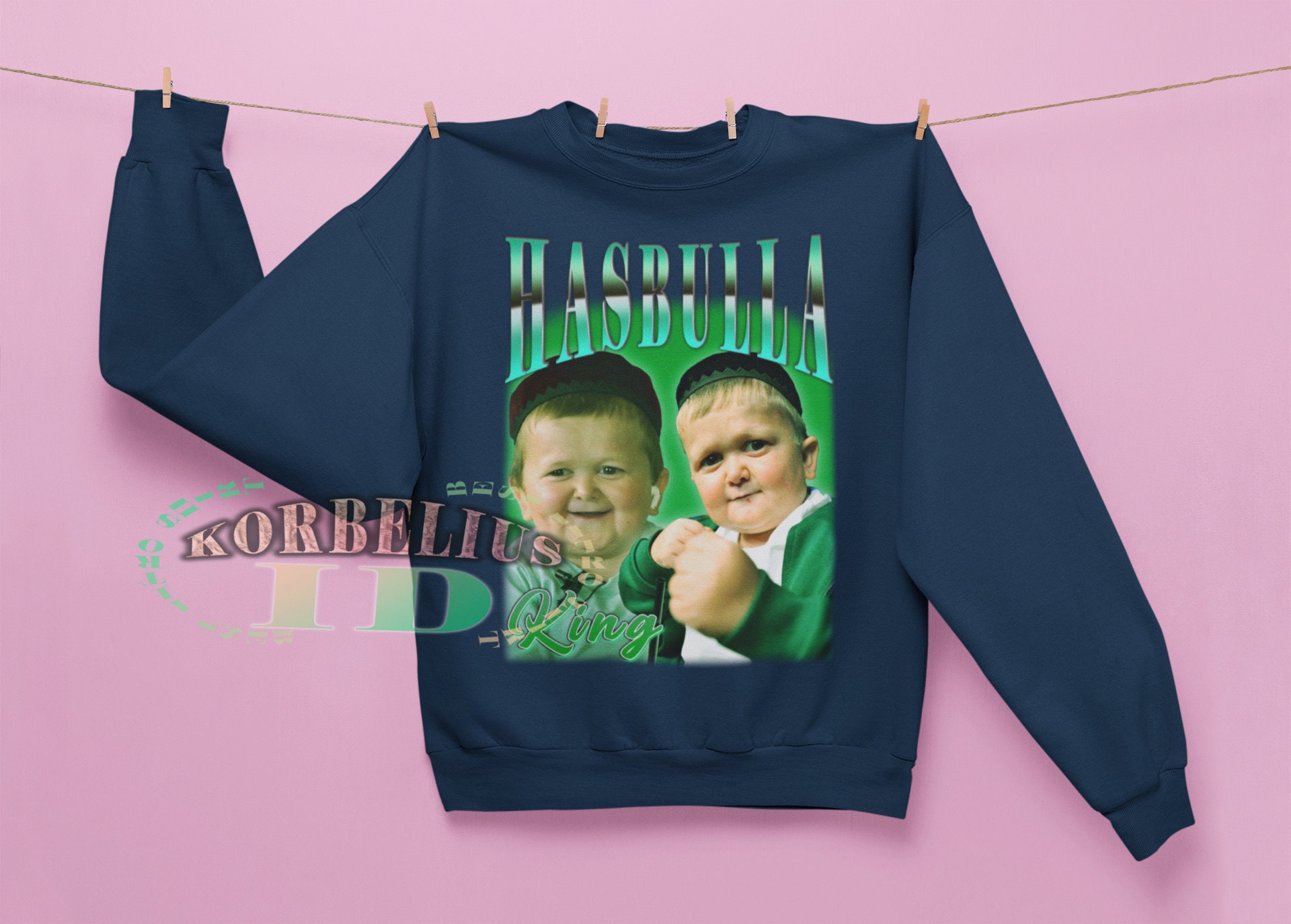 Camiseta Hasbulla Magomedov, camiseta Hasbulla King Vintage 90s ...