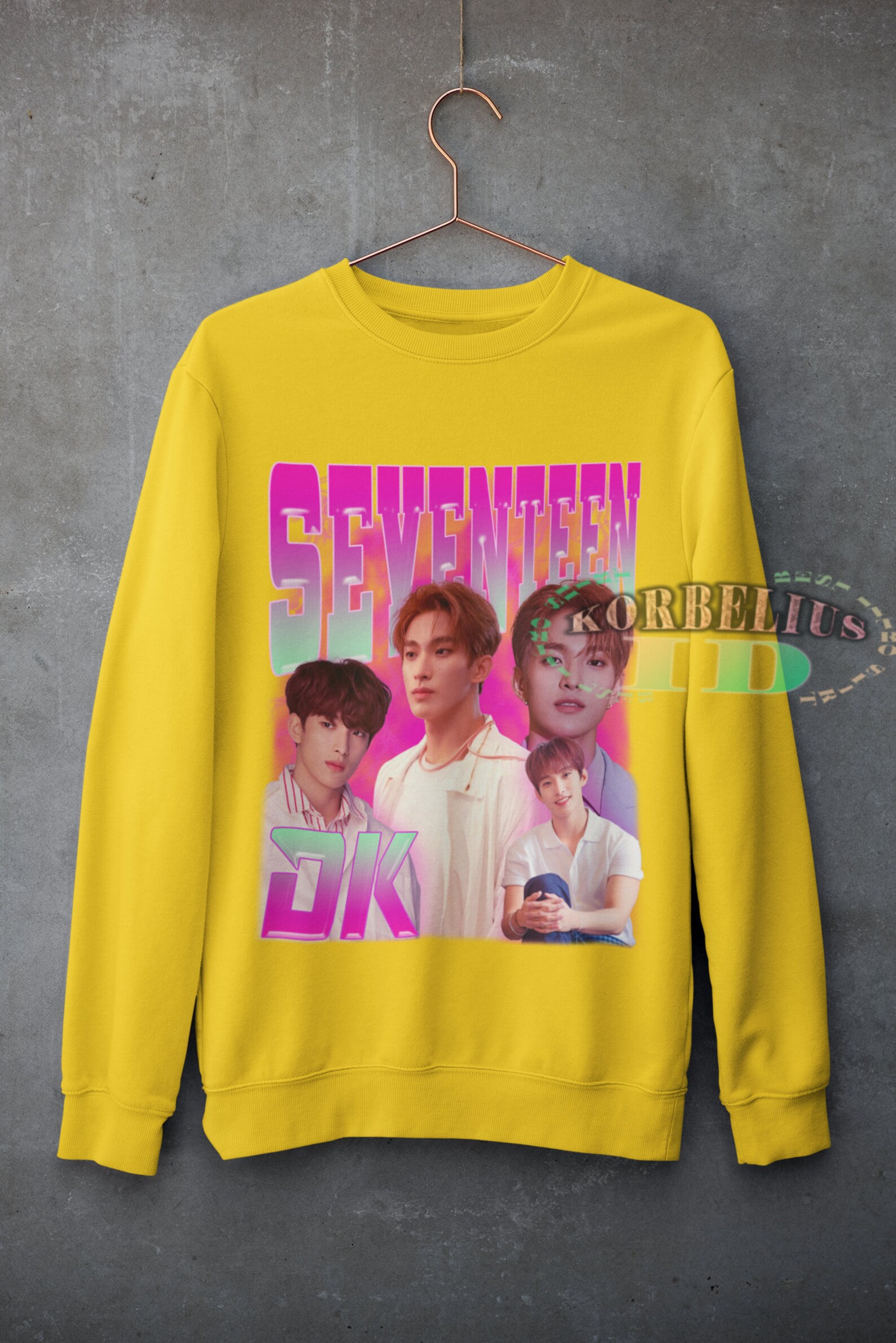 DK Seventeen Shirt, DK Seventeen Kpop Rapper 90's Shirt, Dk Seventeen ...