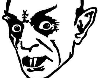 Nosferatu Decal | Etsy